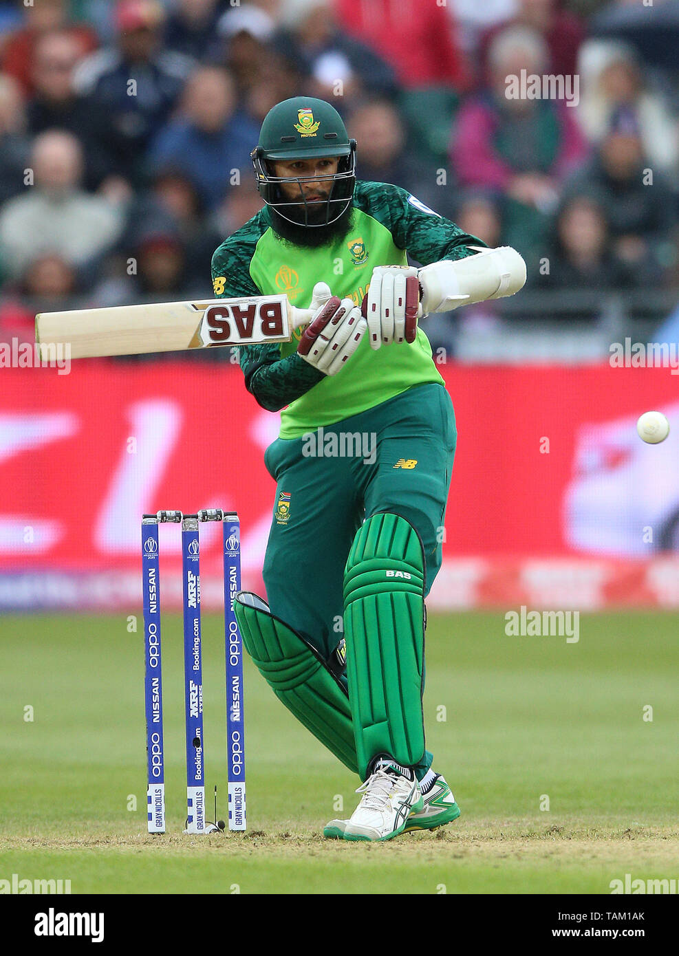 South Africa's Hashim Amla during the ICC Cricket World Cup Warm up ...