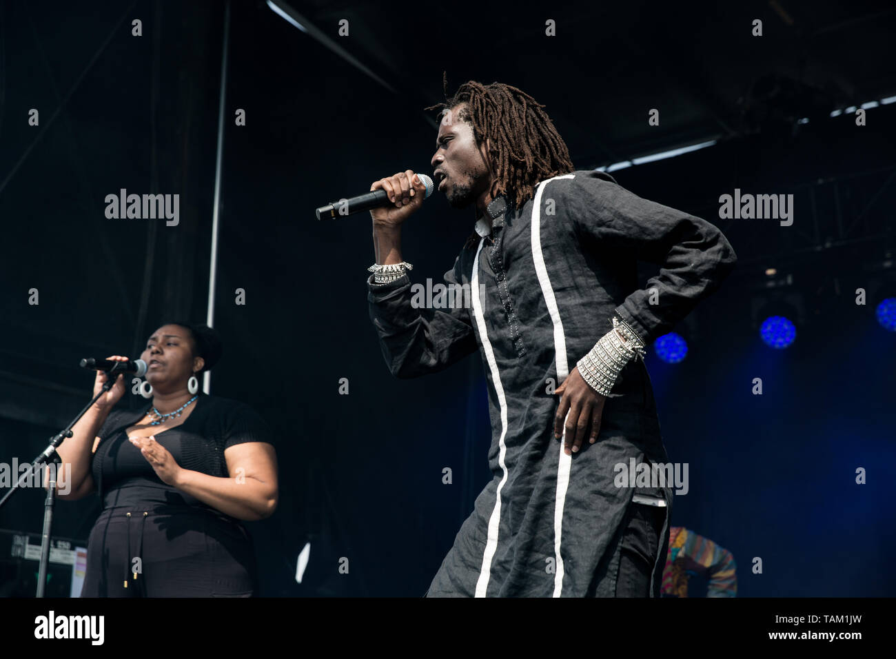 Sudanese-Canadian singer Emmanuel Jal performs at the CBC Music Fest in ...