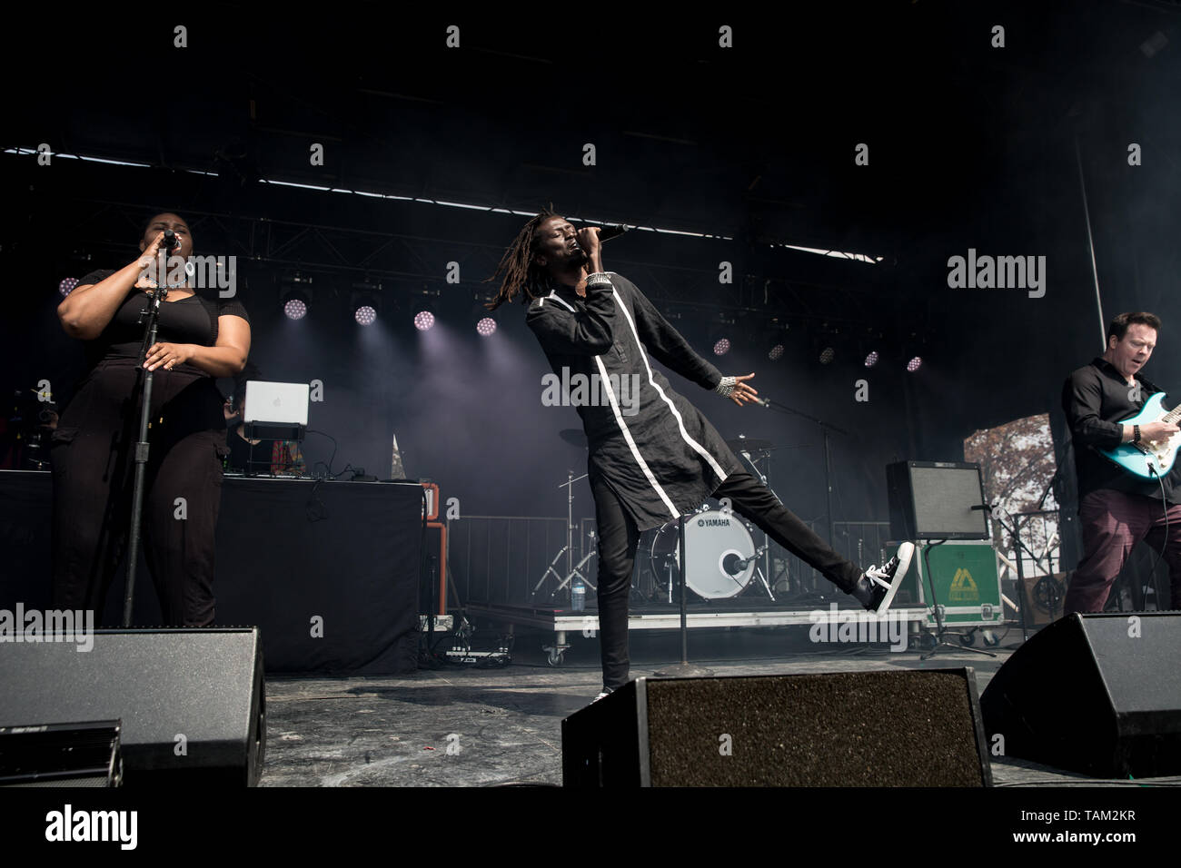 Sudanese-Canadian singer Emmanuel Jal performs at the CBC Music Fest in ...