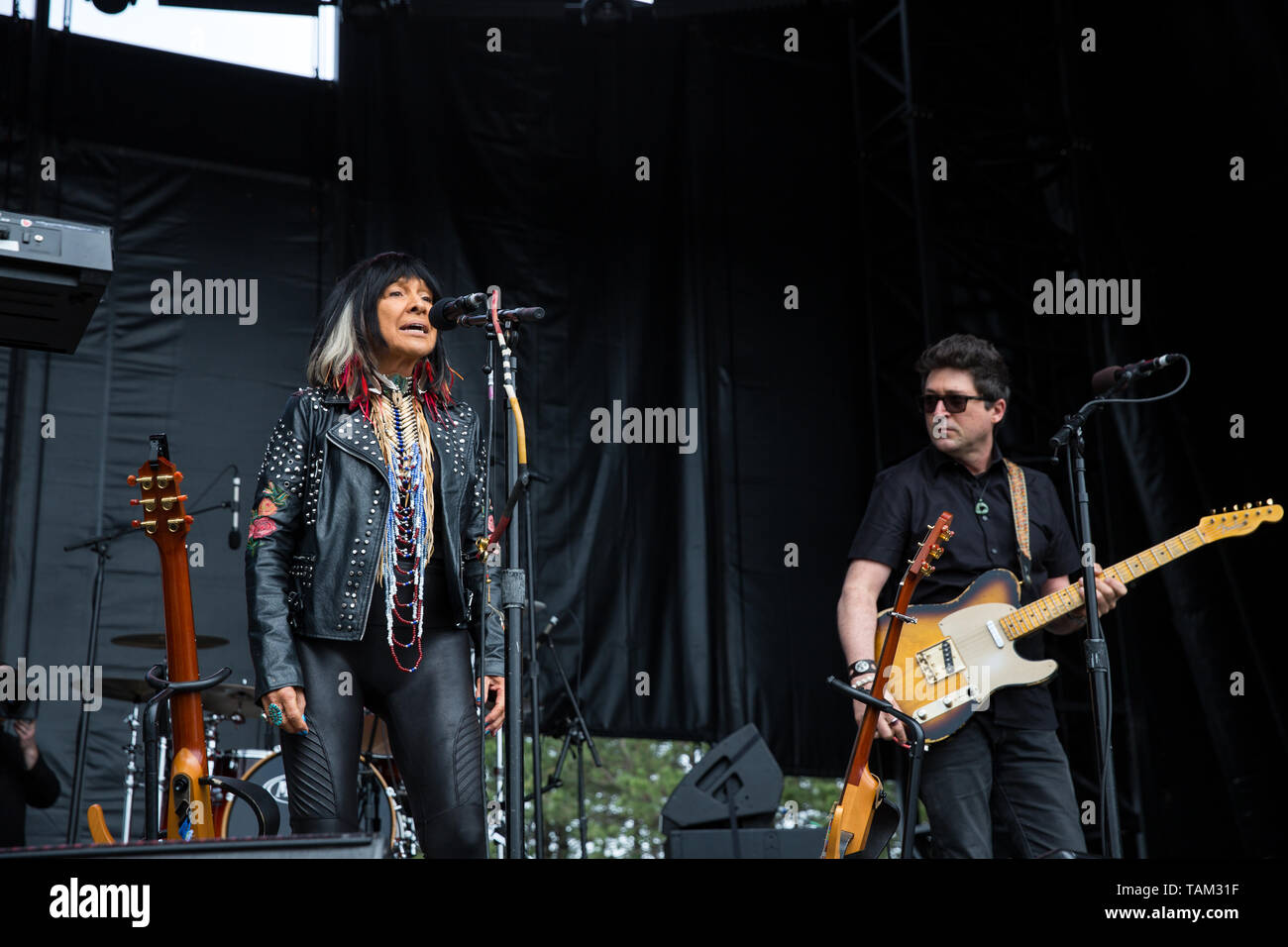 Music and political icon Buffy Sainte-Marie performs at the CBC Music ...