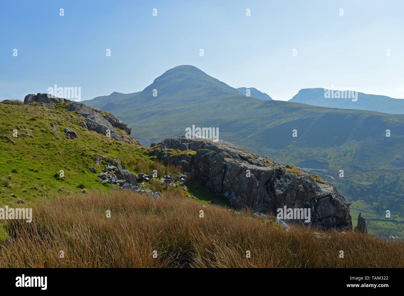 Moelwyn mountain range hi-res stock photography and images - Alamy