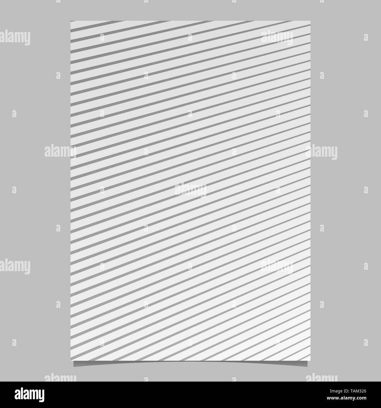 Stripe brochure background design - abstract gradient vector flyer ...
