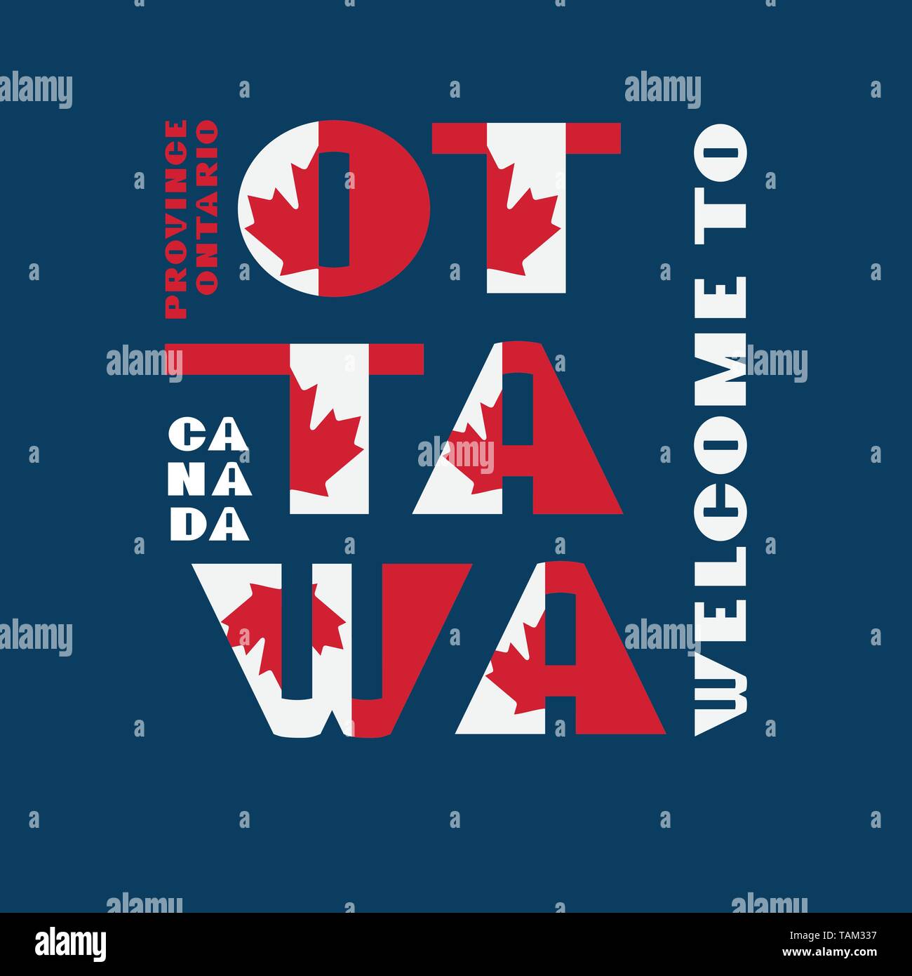 Ottawa canada day Stock Vector Images - Alamy