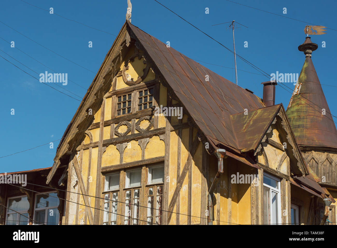 German architecture home farmhouse hi-res stock photography and images ...