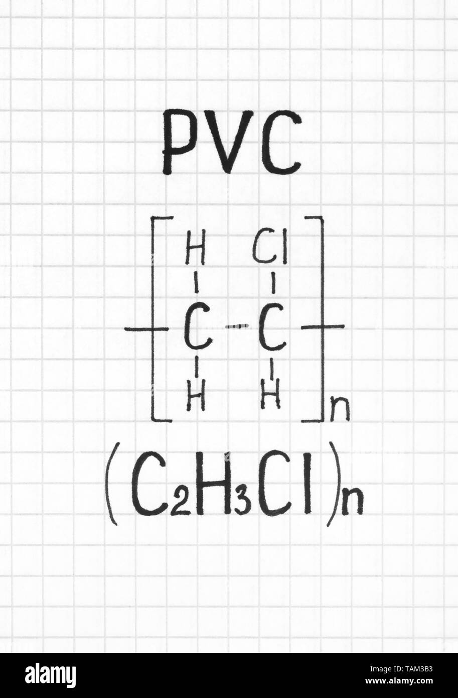 Polyvinyl chloride pvc molecule hi-res stock photography and images - Alamy