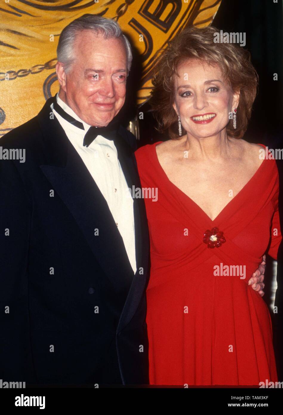 Hugh Downs Barbara Walters 1995 Photo By Jesse Nash/PHOTOlink.net Stock ...