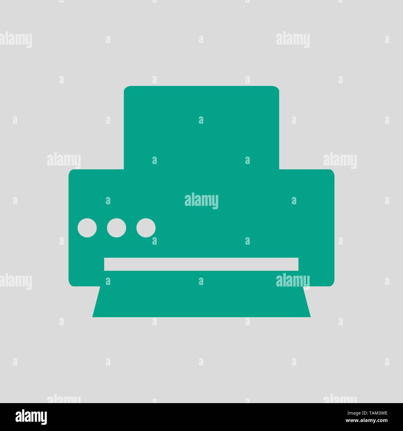 Printer paper green Stock Vector Images - Alamy