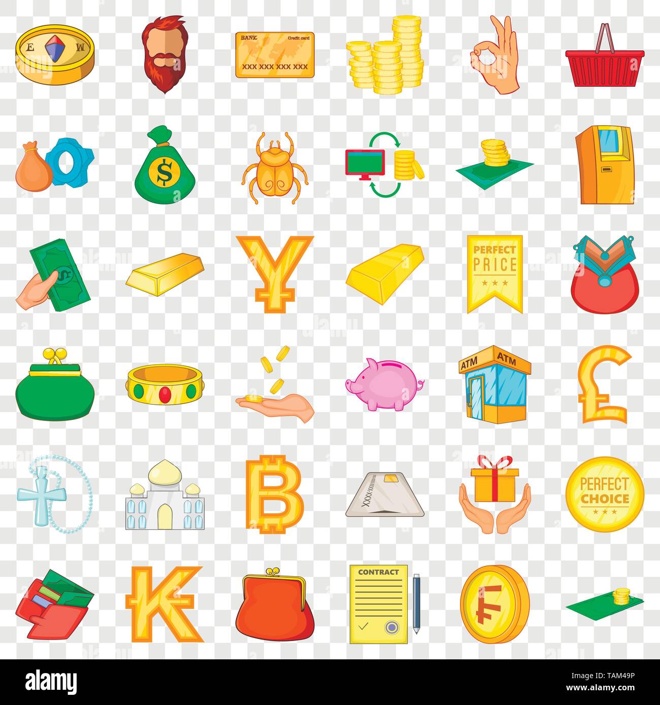 Good choice icons set, cartoon style Stock Vector Image & Art - Alamy