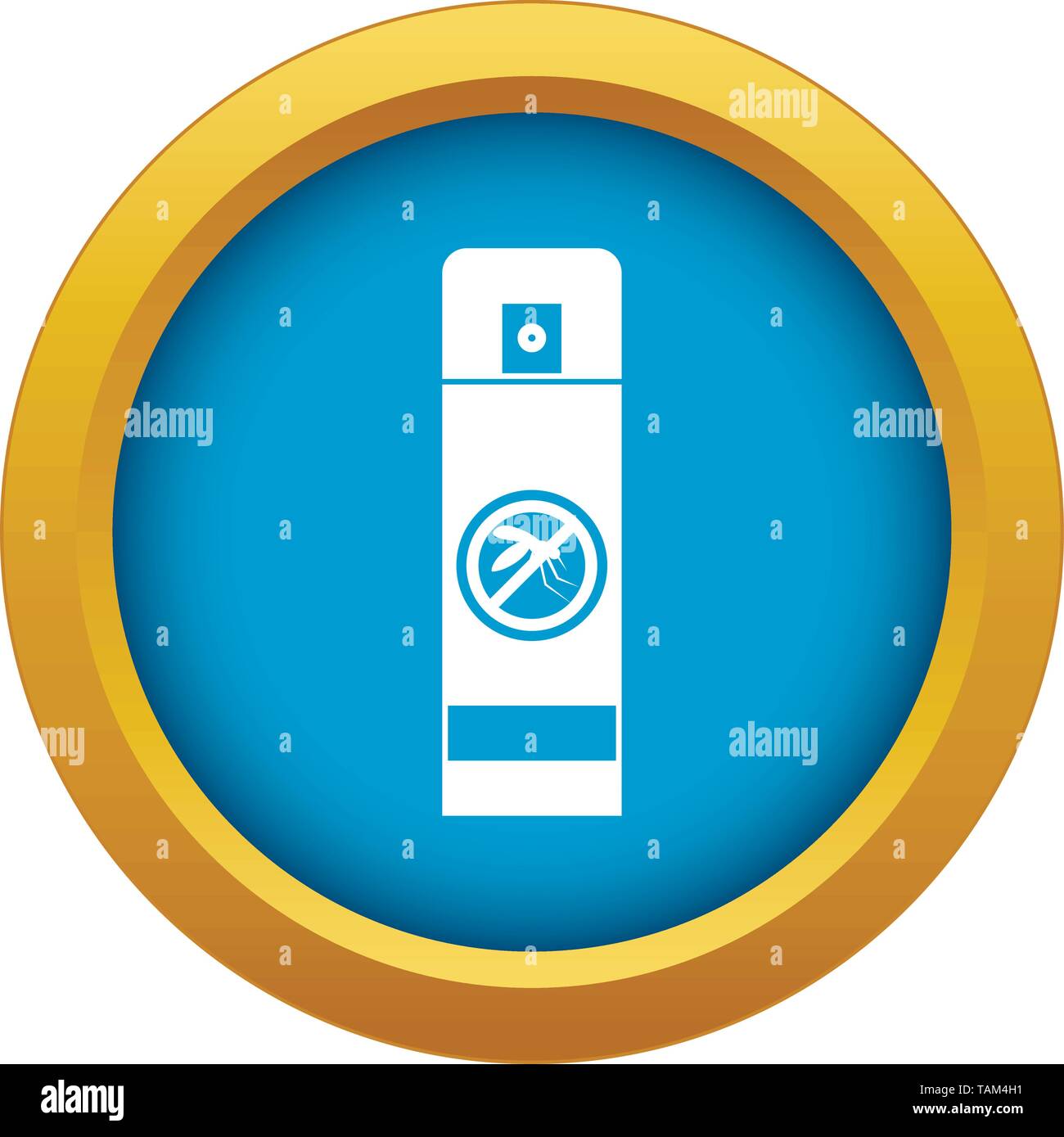 Mosquito spray icon blue vector isolated Stock Vector Image & Art - Alamy