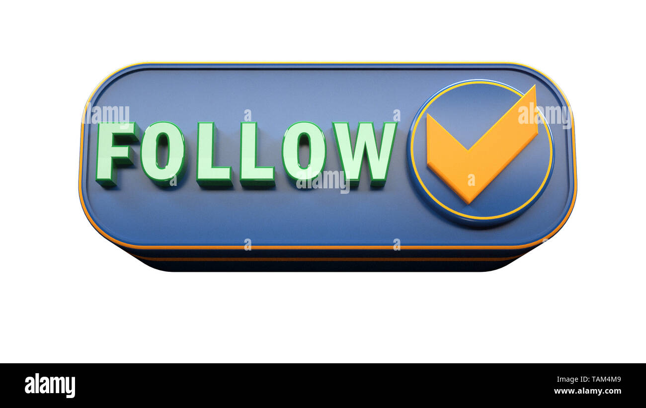 Banner followers Cut Out Stock Images & Pictures - Alamy