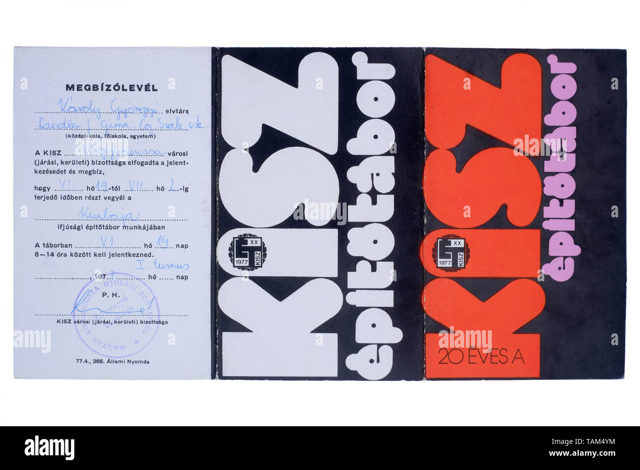 Communist party membership card hi-res stock photography and images - Alamy