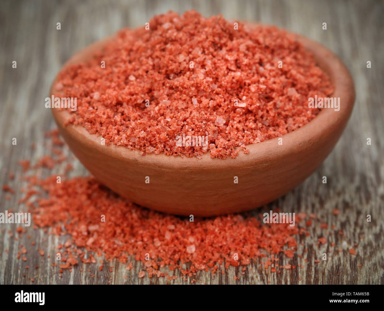Chemical fertilizer muriate of potash on wooden surface Stock Photo Alamy
