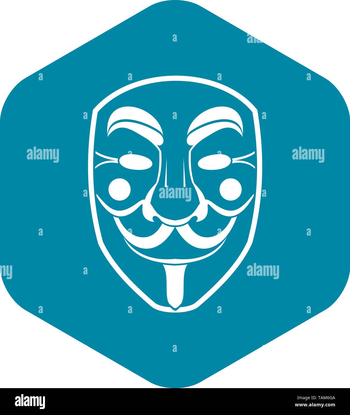 Vendetta mask Stock Vector Images - Alamy