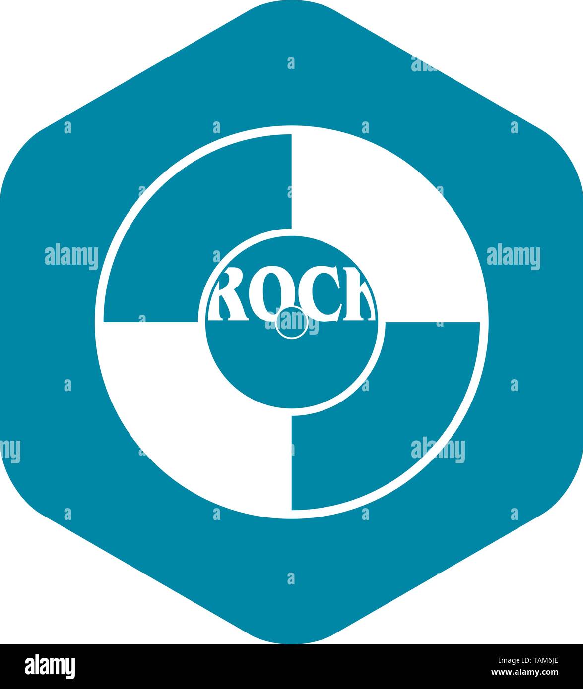 Vinyl icon. Simple illustration of vinyl vector icon for web Stock ...