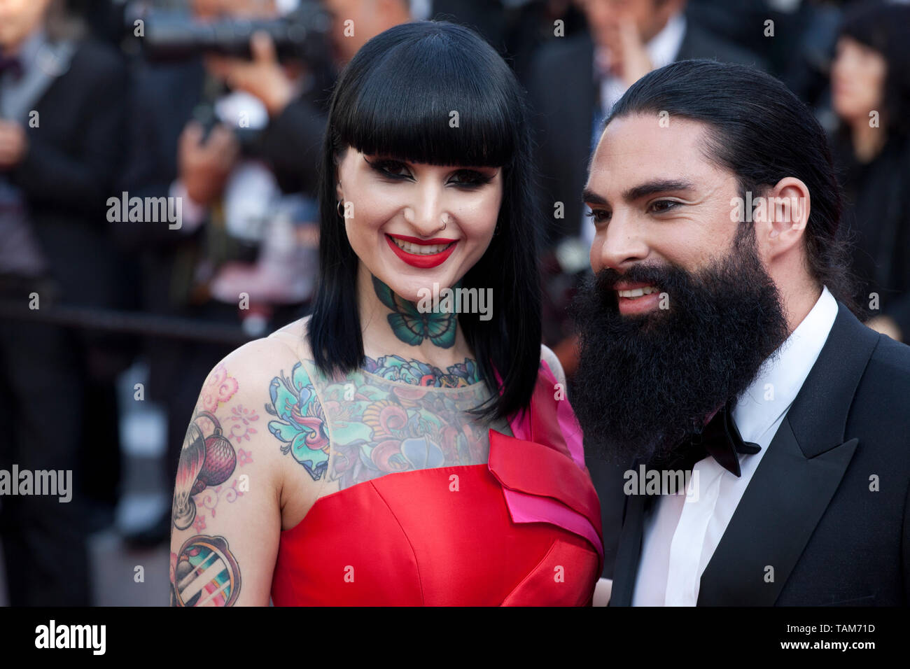 Eloïse Von Velvet and David Michigan at the closing ceremony and The ...