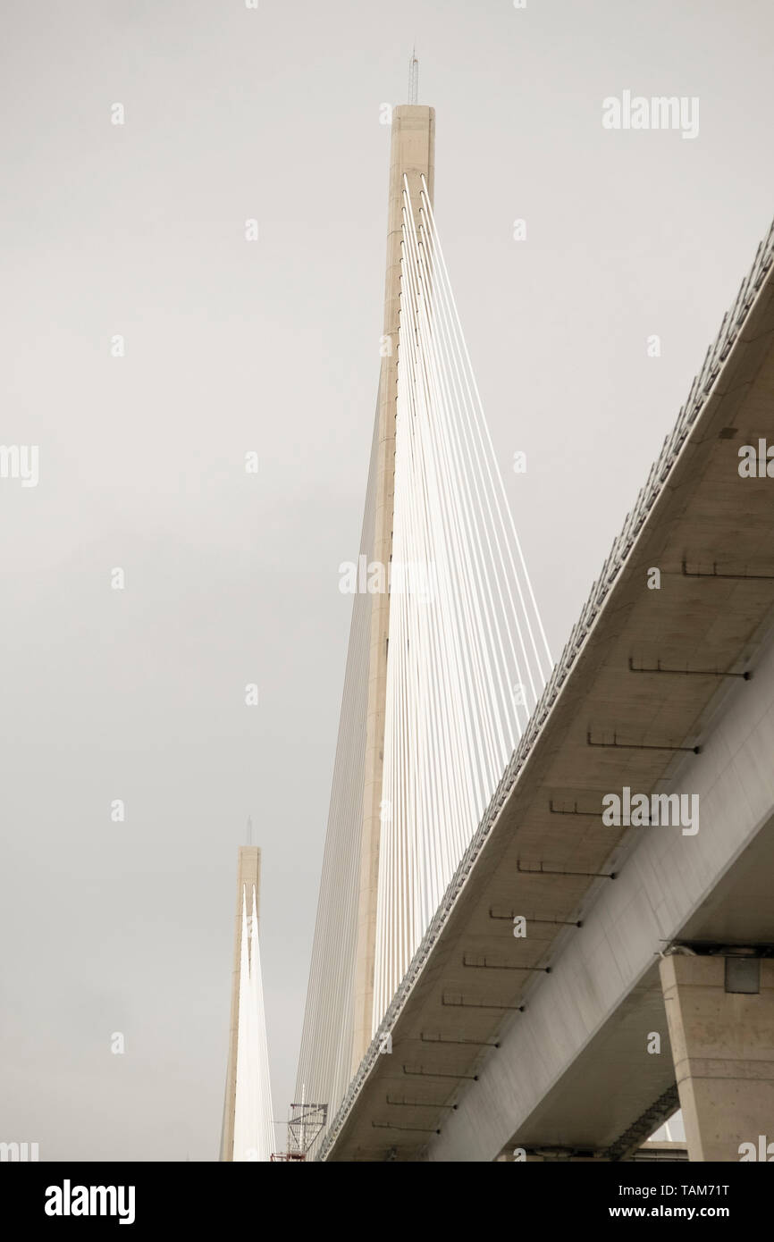 Bridge cables close up hi-res stock photography and images - Alamy