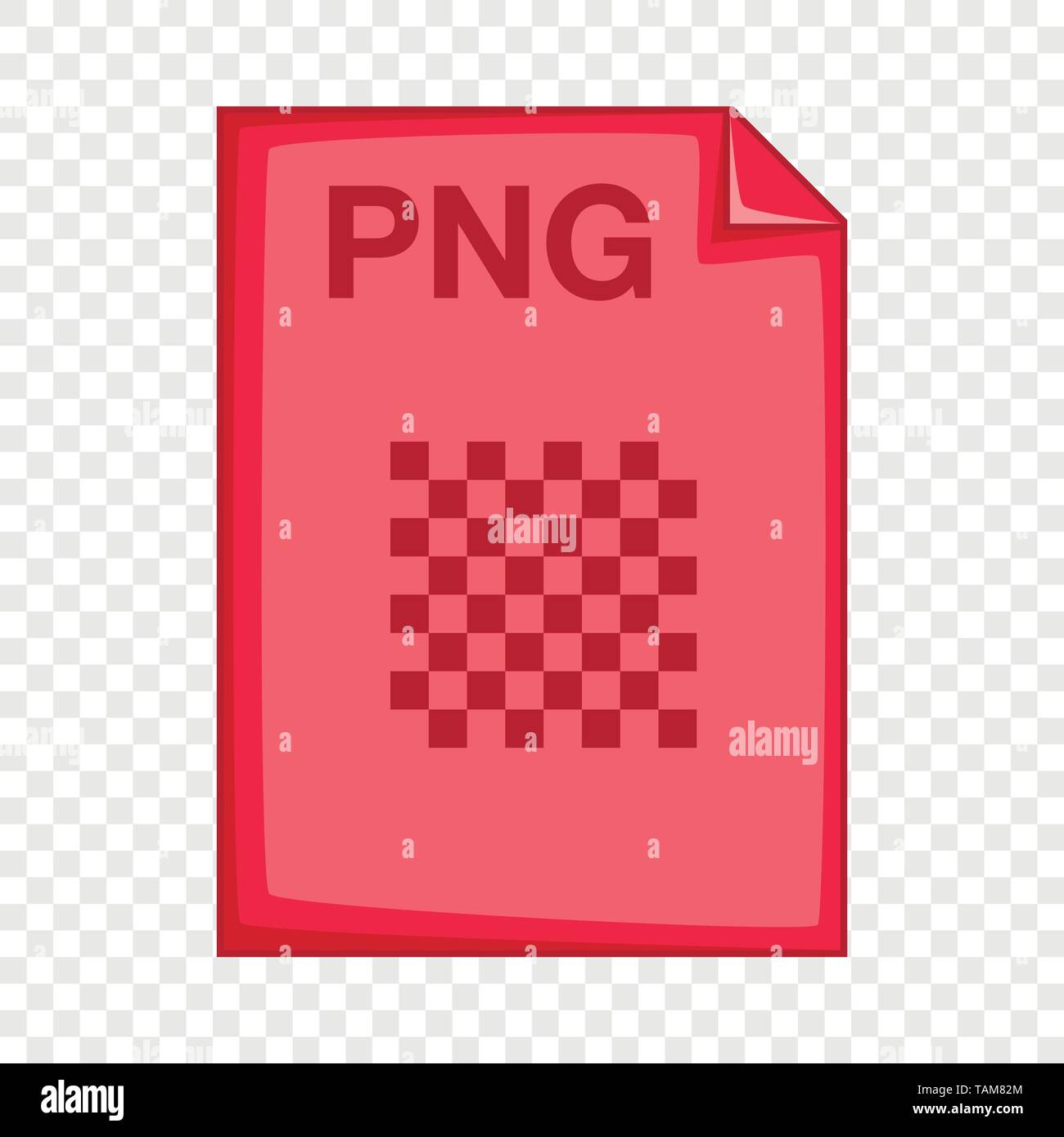 PNG file icon, cartoon style Stock Vector Image & Art - Alamy