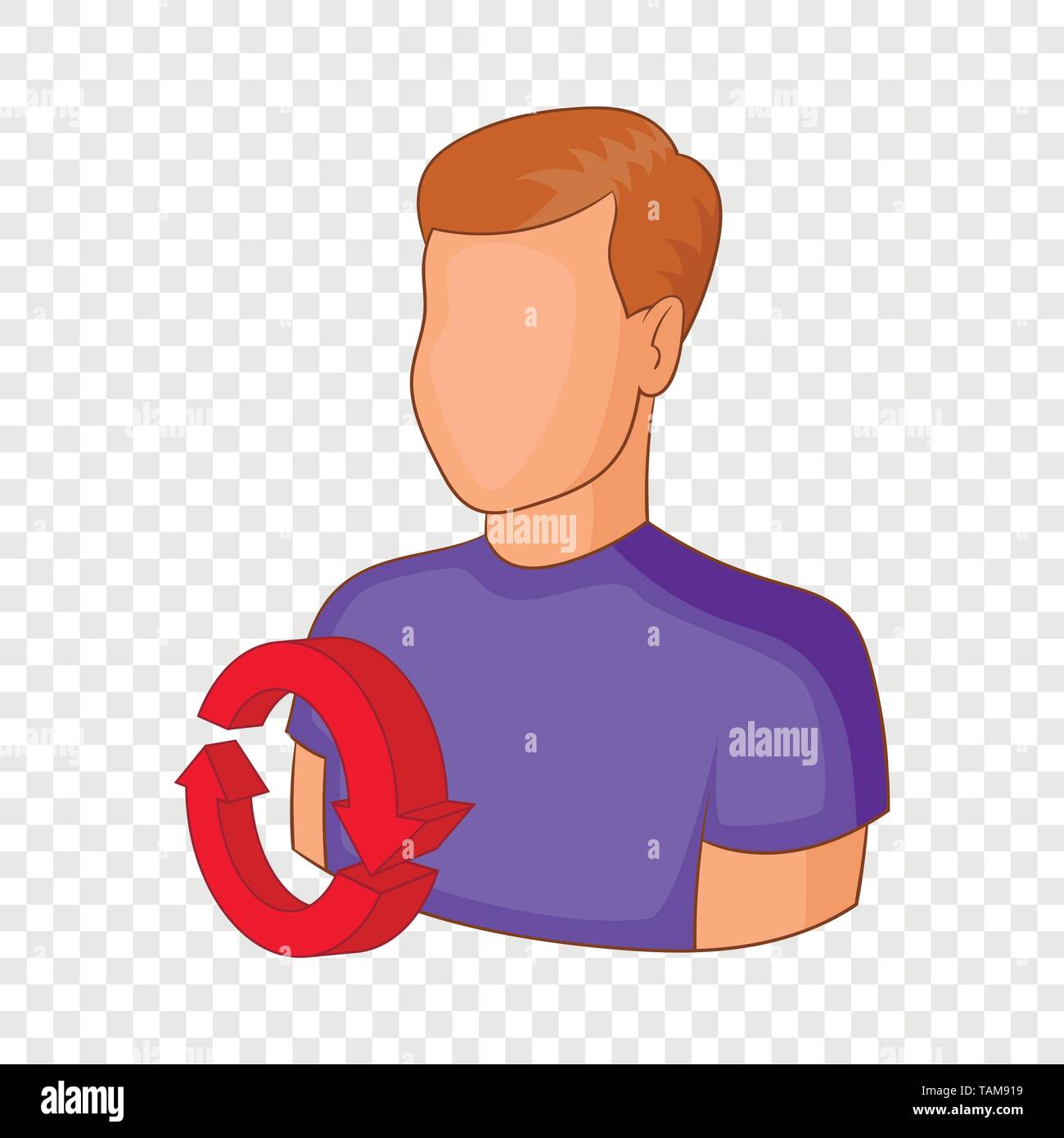 Job interview icon, cartoon style Stock Vector Image & Art - Alamy