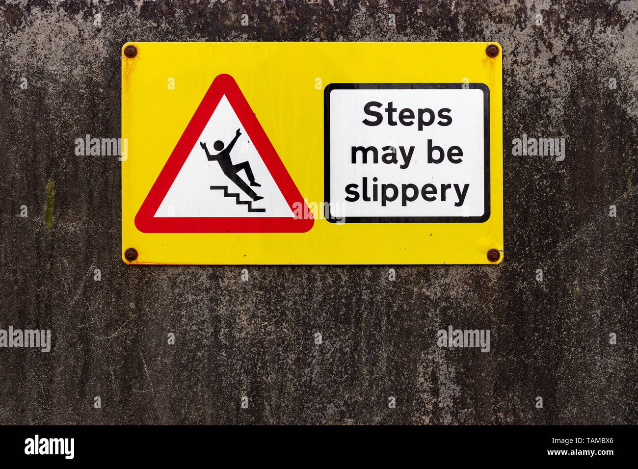 Danger steps view hi-res stock photography and images - Alamy