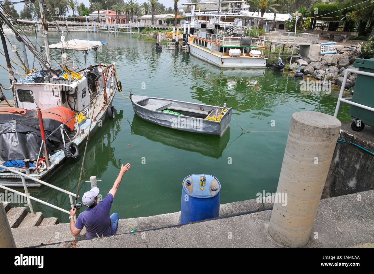 Sea of galilee fishing hi-res stock photography and images - Alamy