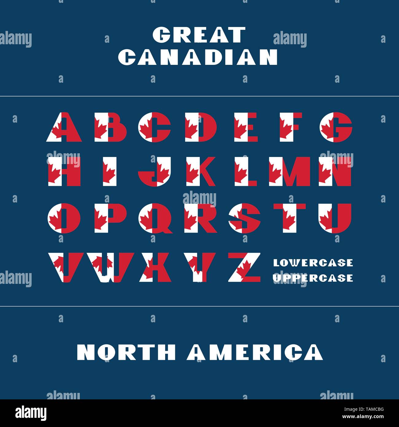 Canadian flag family Stock Vector Images - Alamy