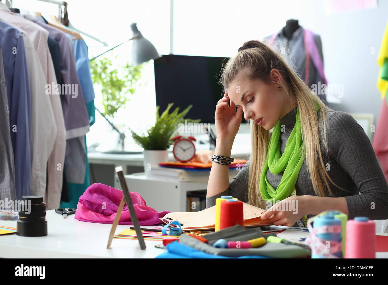 Creating clothes hi-res stock photography and images - Alamy