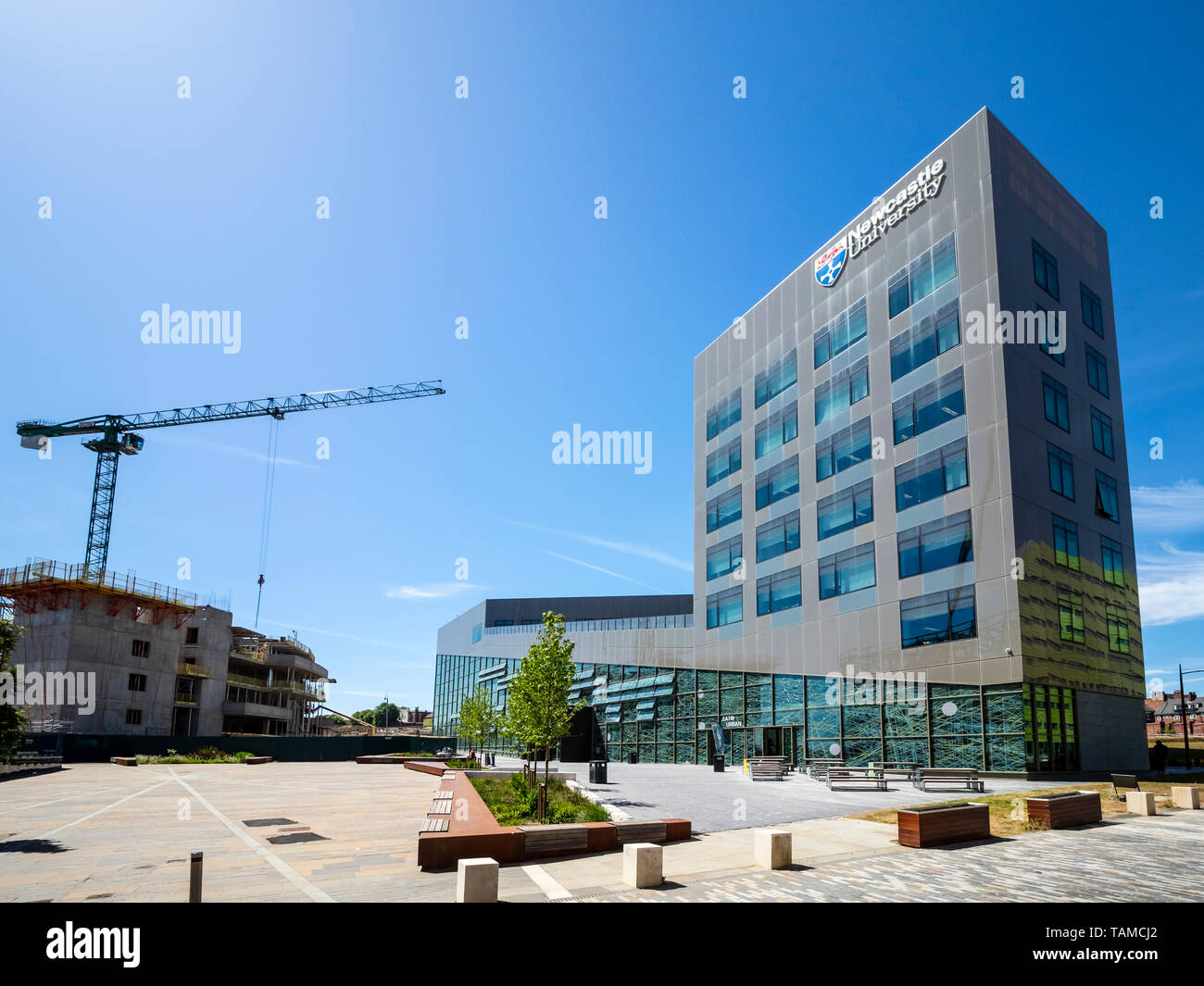 Newcastle University Urban Sciences building, Science Square, Newcastle ...