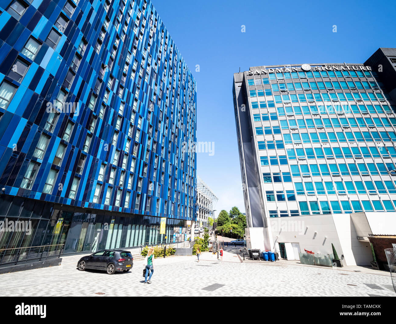 The View Newcastle University student accommodation, and Sandman ...