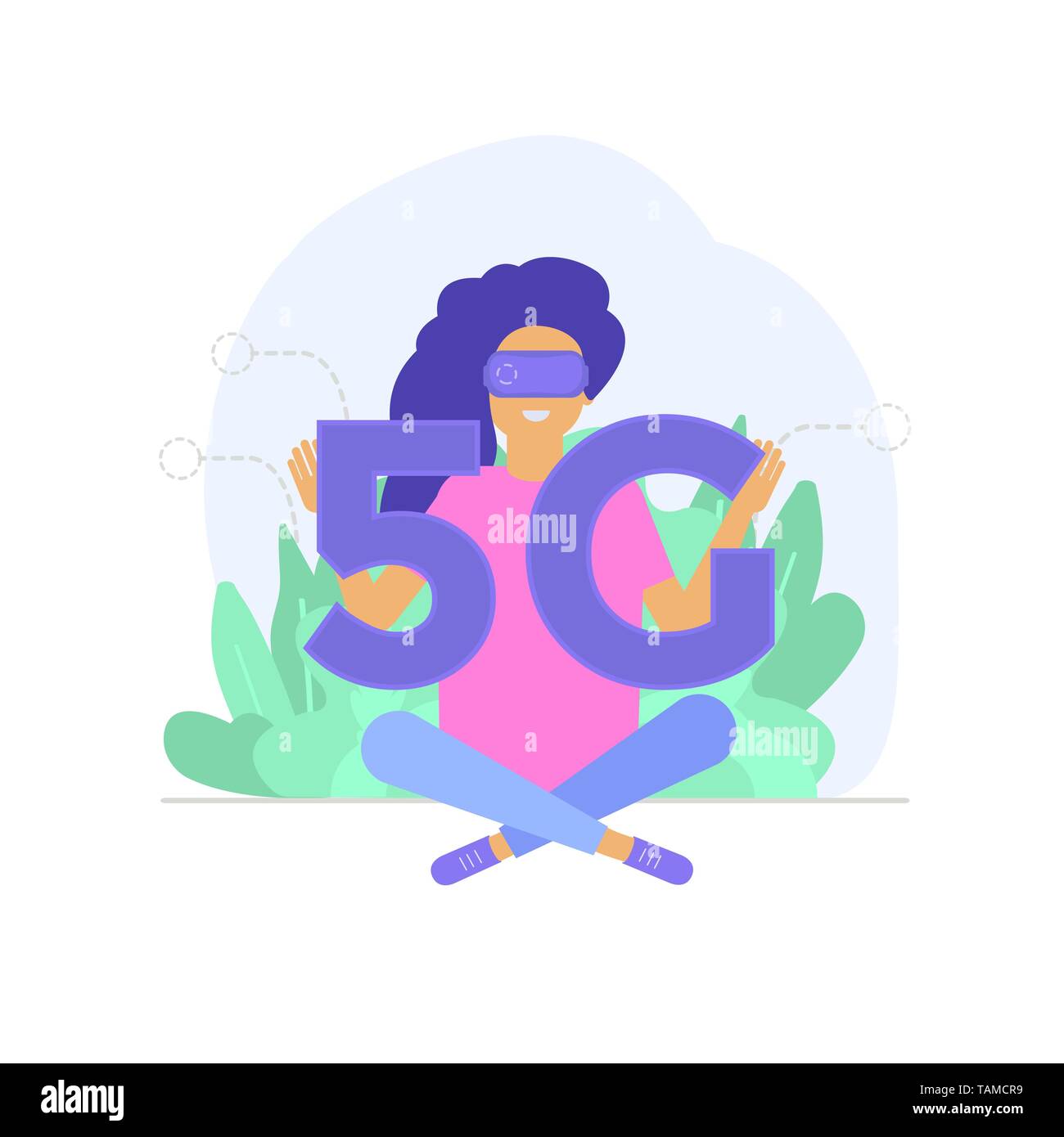 5g technology vector vectors hi-res stock photography and images - Alamy