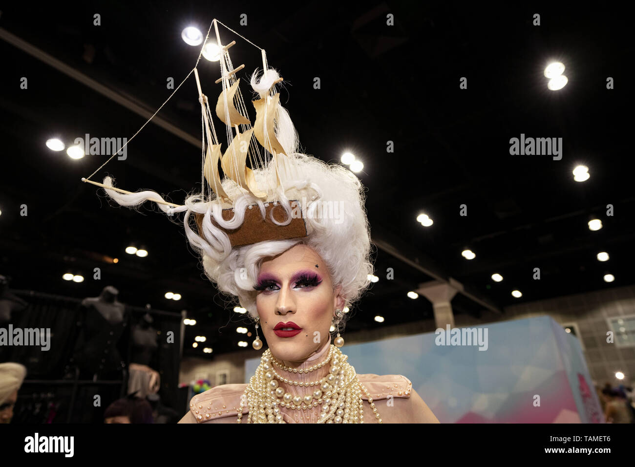 Los Angeles, California, USA. 15th Mar, 2019. Judy Darling poses for a ...