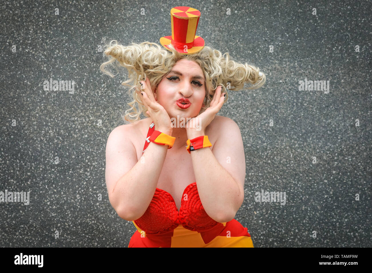 Female cosplaying at comicon hi-res stock photography and images - Alamy