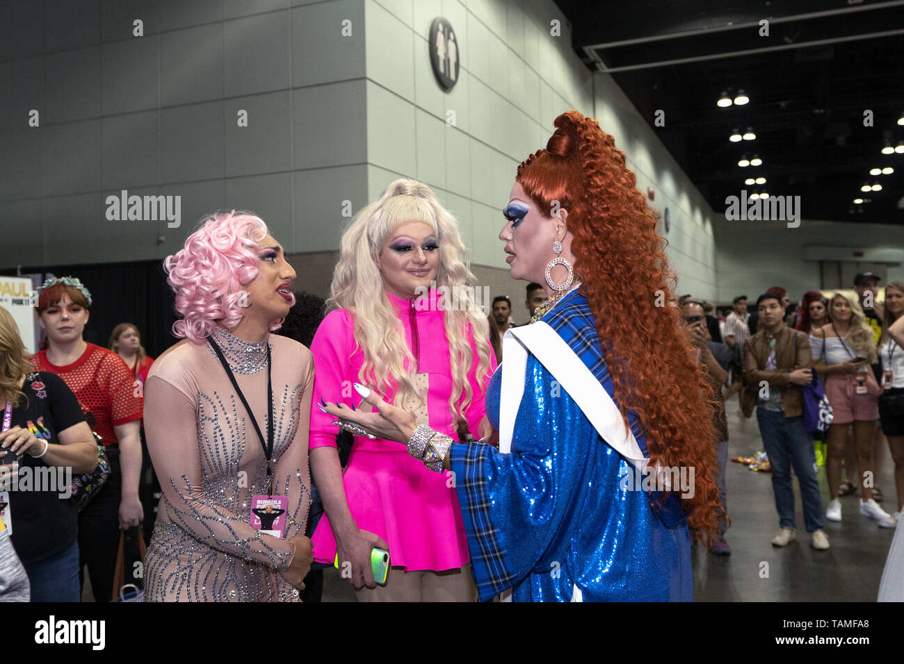 Los Angeles, California, USA. 15th Mar, 2019. Attendees at RuPaul's ...
