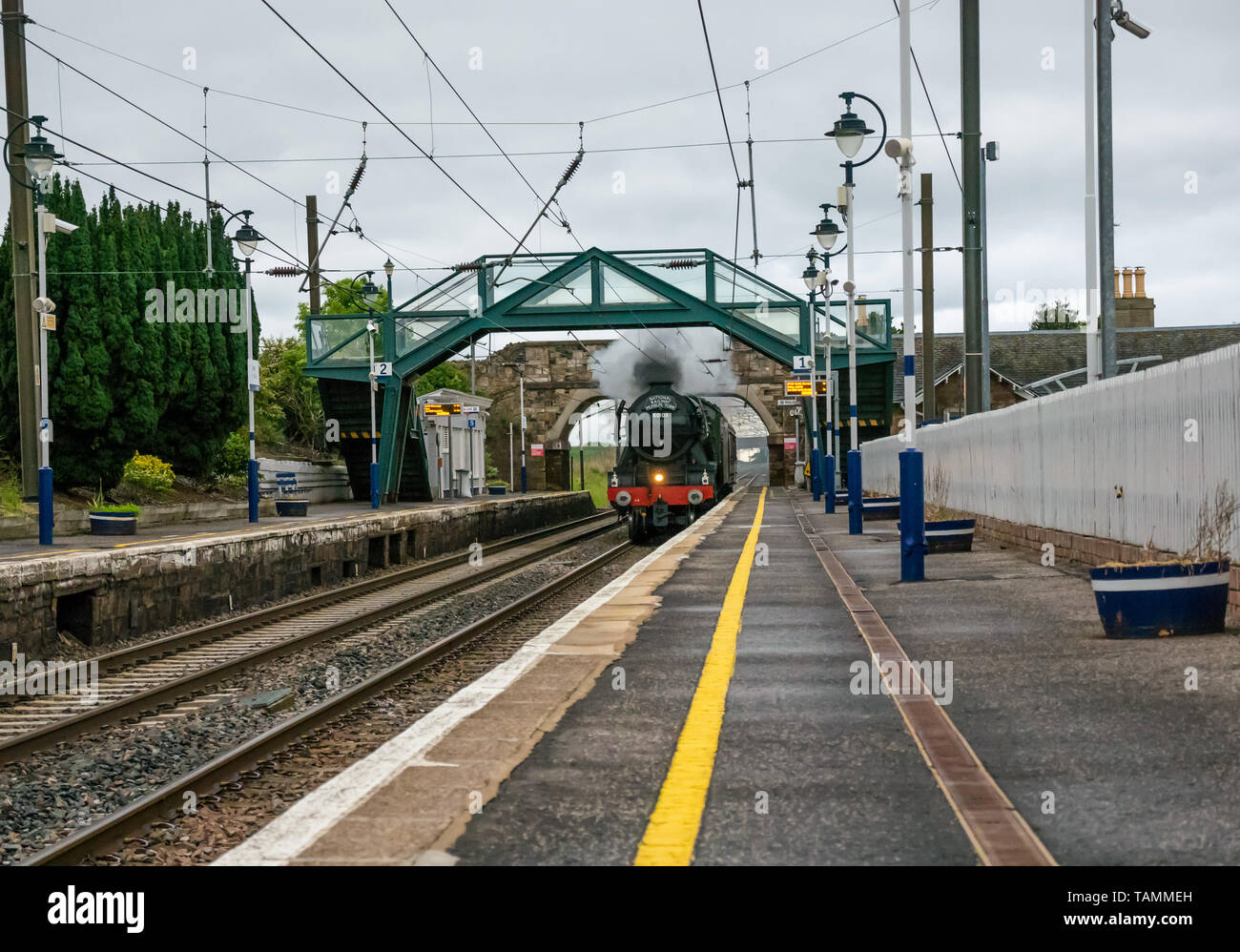 Drem Station, East Lothian, Scotland, United Kingdom, 27th May 2019 ...