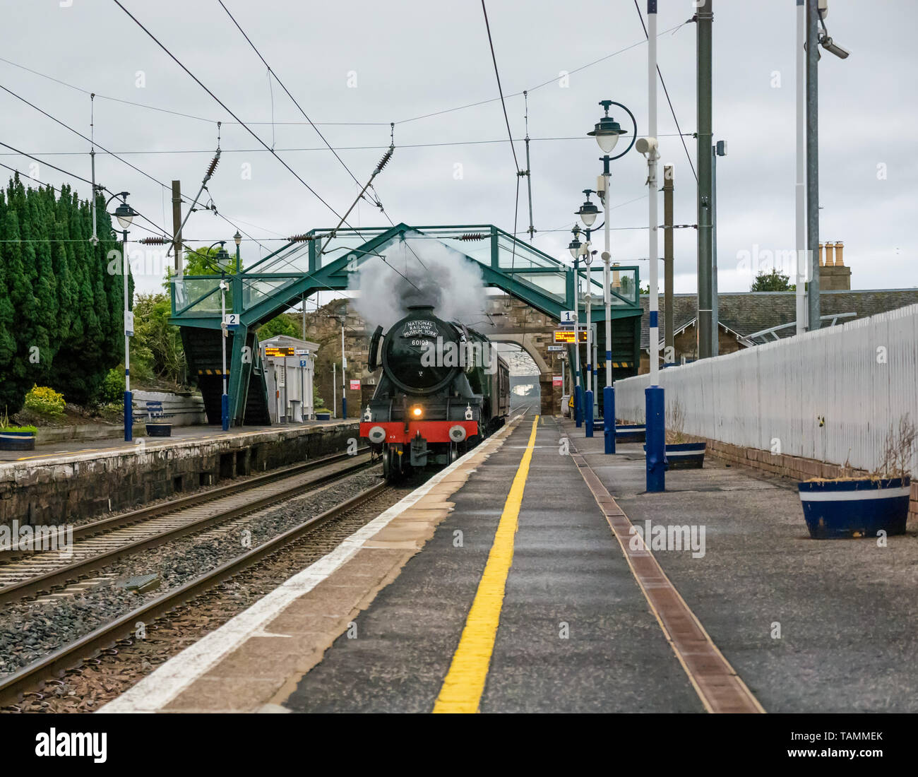 Drem Station, East Lothian, Scotland, United Kingdom, 27th May 2019 ...