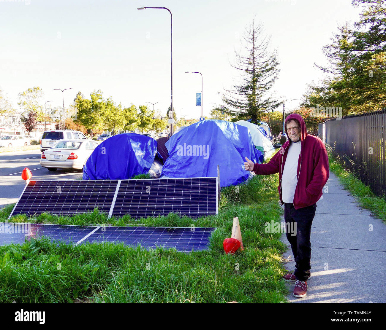 22 May 2019, US, Berkeley: Robin Silver, who has been living in ...
