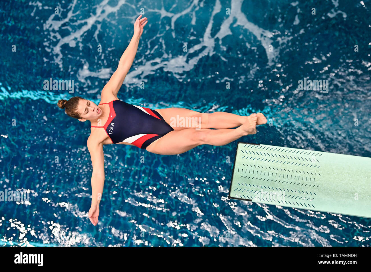 Indianapolis, Indiana, USA. 26th May, 2019. MARIA COBURN from the ...