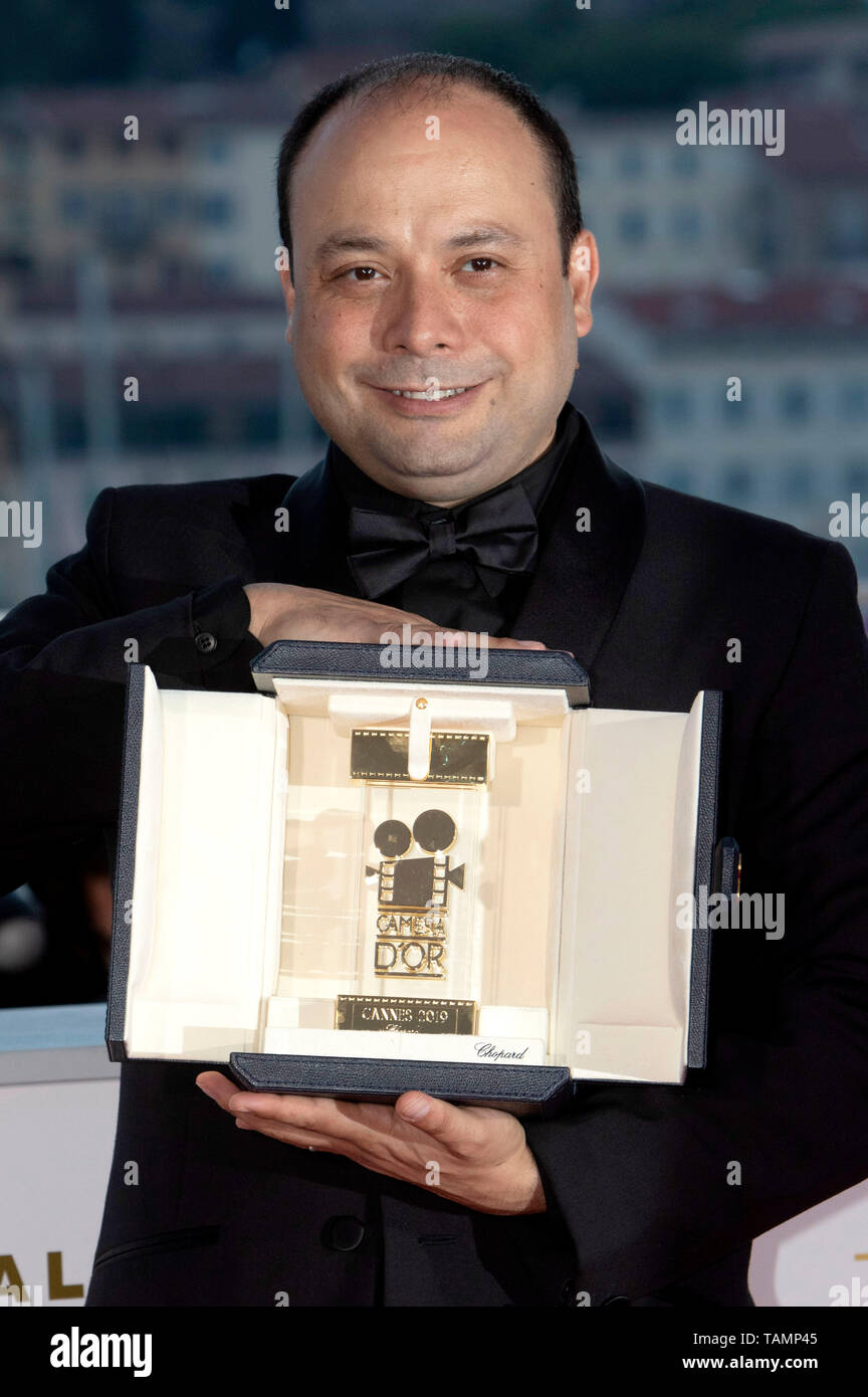Cesar Diaz, winner of the Camera d'Or award for the film 'Nuestras ...