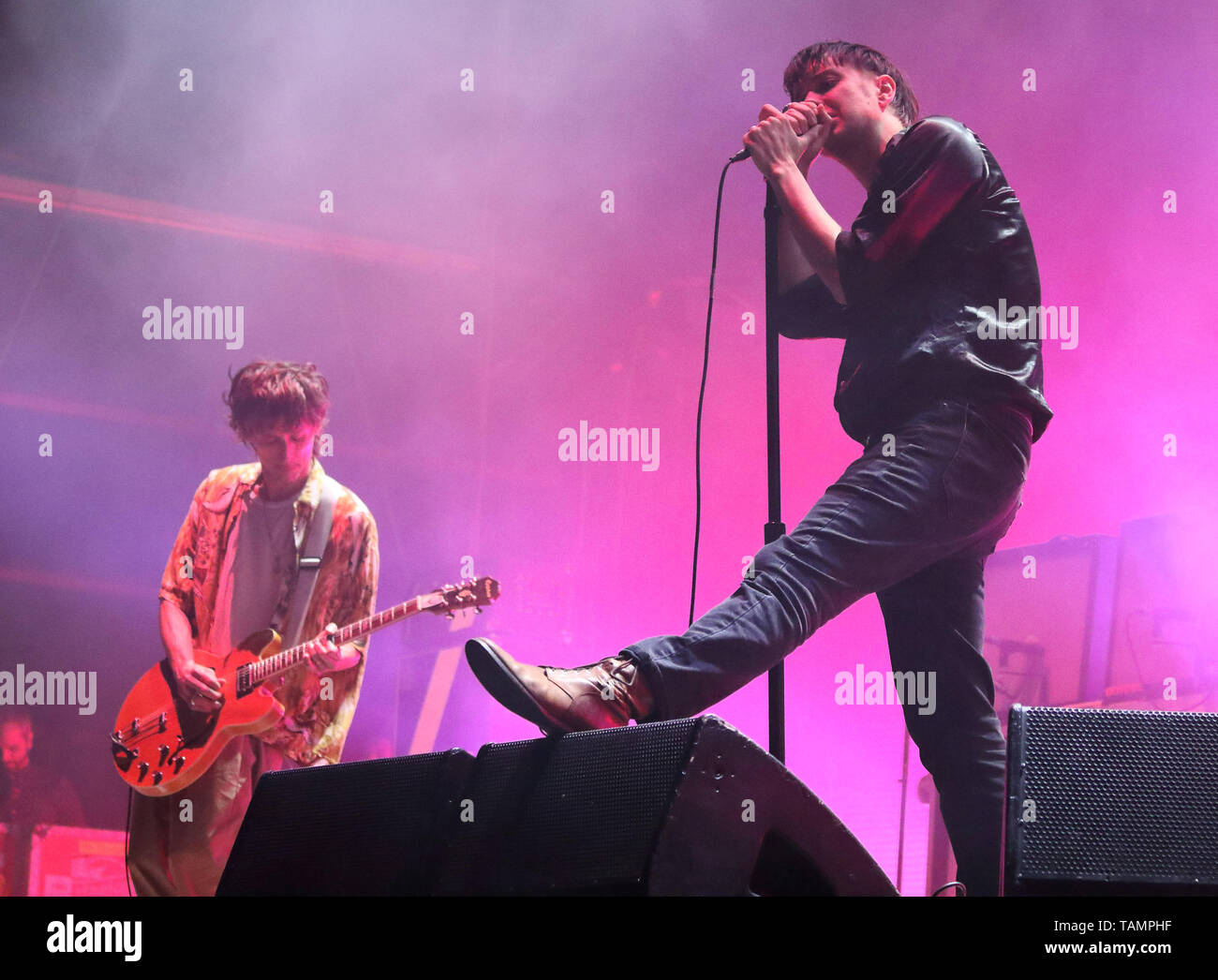 The strokes lead singer julian casablancas hi-res stock photography and ...