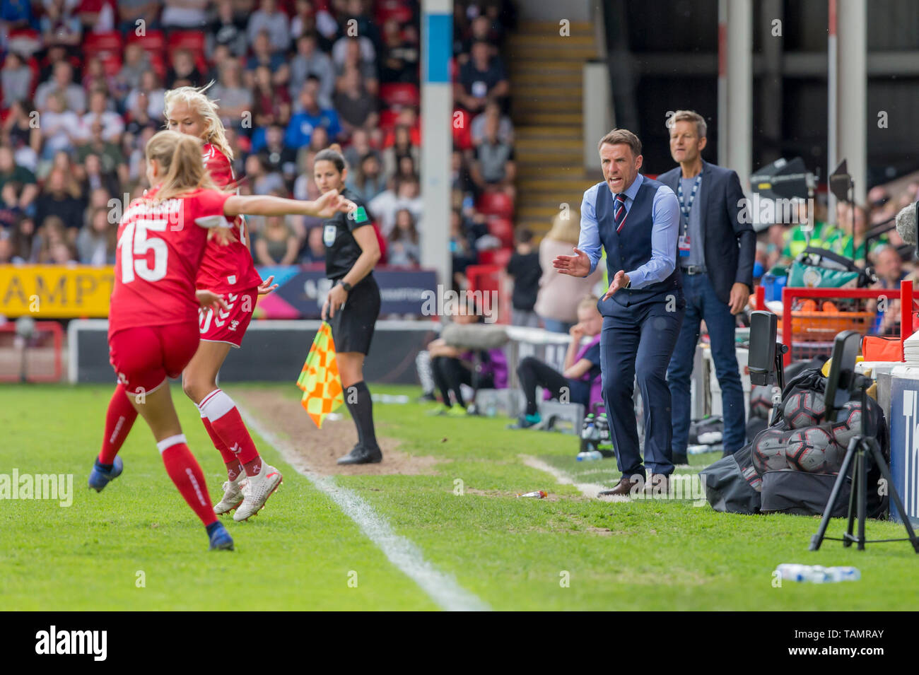 25th May 2019, Banks's Stadium, Walsall, England; Womens international ...