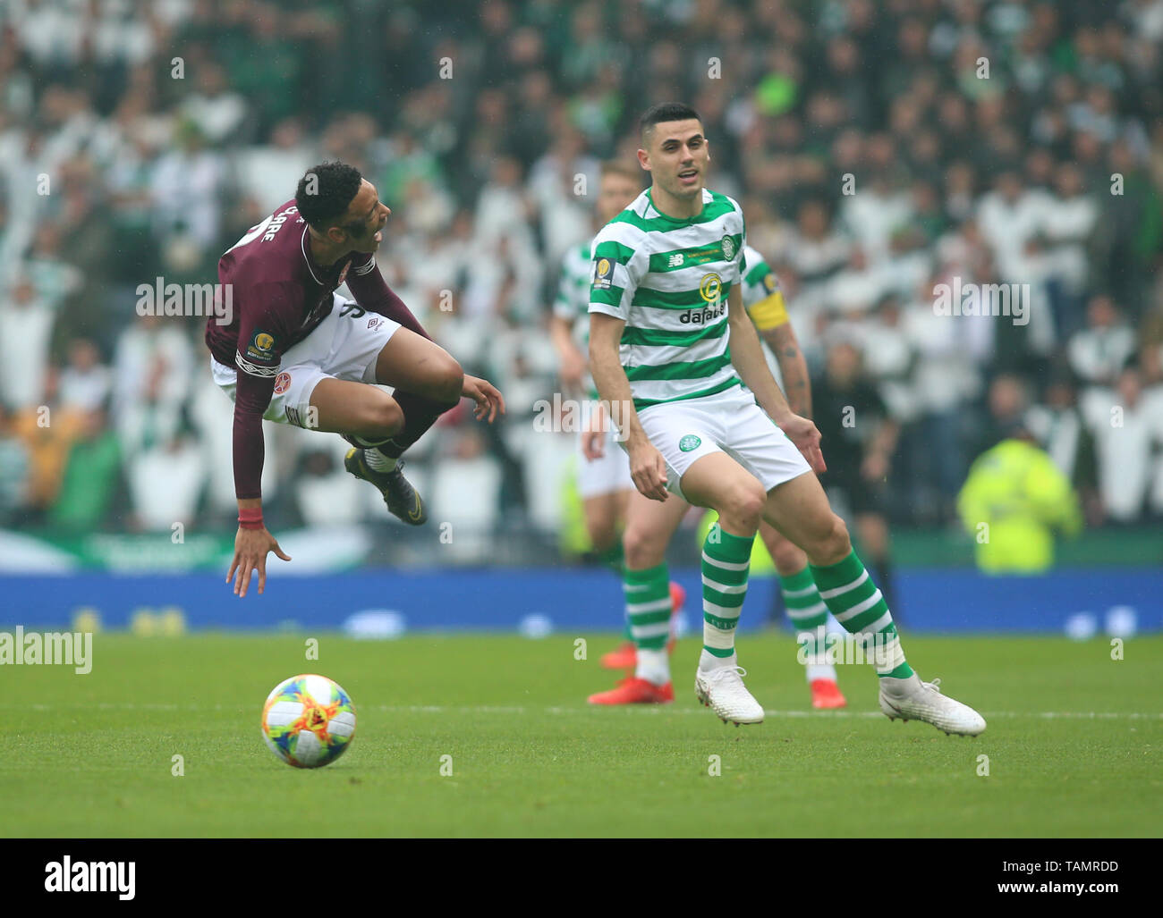 25th May 2019, Hampden Park, Glasgow, Scotland; Scottish Football Cup Final, Heart of Midlothian ...