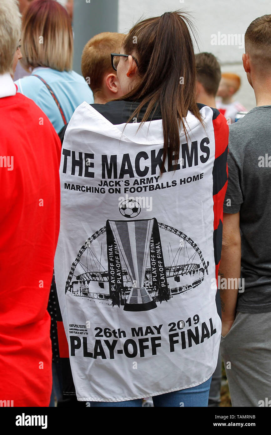 Charlton athletic flags hi-res stock photography and images - Alamy