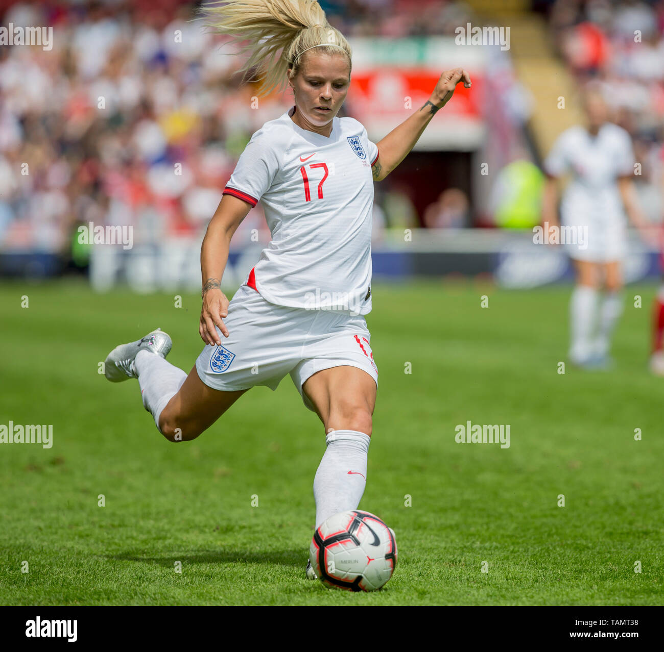 25th May 2019, Banks's Stadium, Walsall, England; Womens international ...