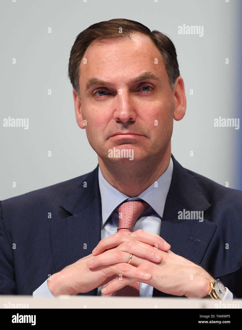 23 May 2019, Hessen, Frankfurt/Main: James von Moltke, Chief Financial ...