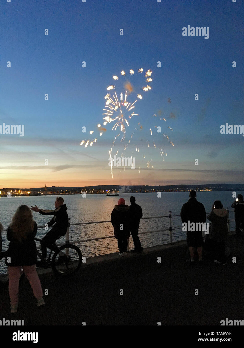 Weymouth fireworks hi-res stock photography and images - Alamy