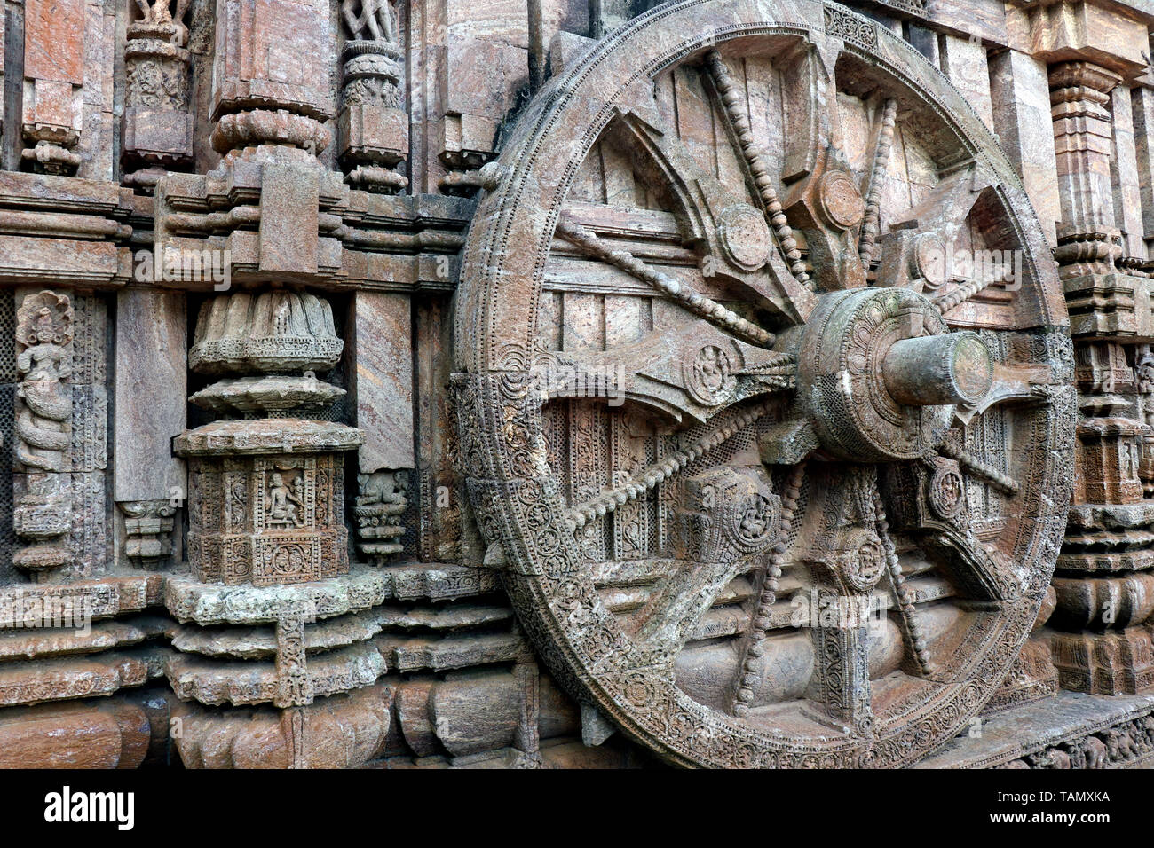 Ancient chariot Wheel, Konark Sun Temple, Orissa. Konark Sun Temple ...