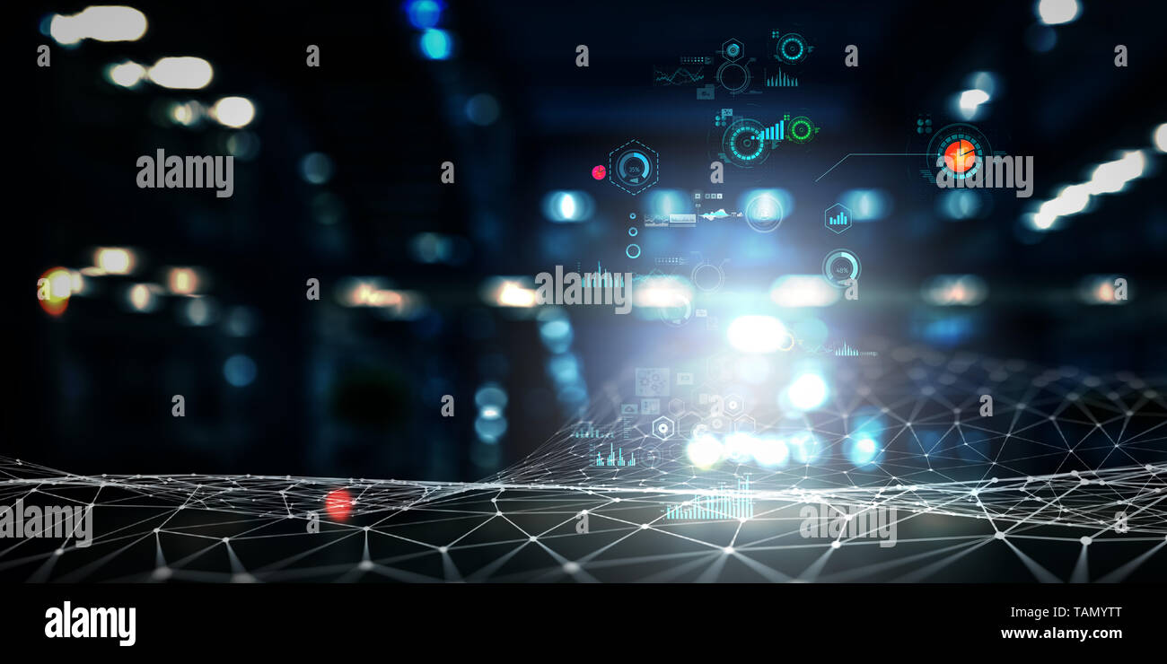 Digital background with diagrams, graphs icons Stock Photo - Alamy