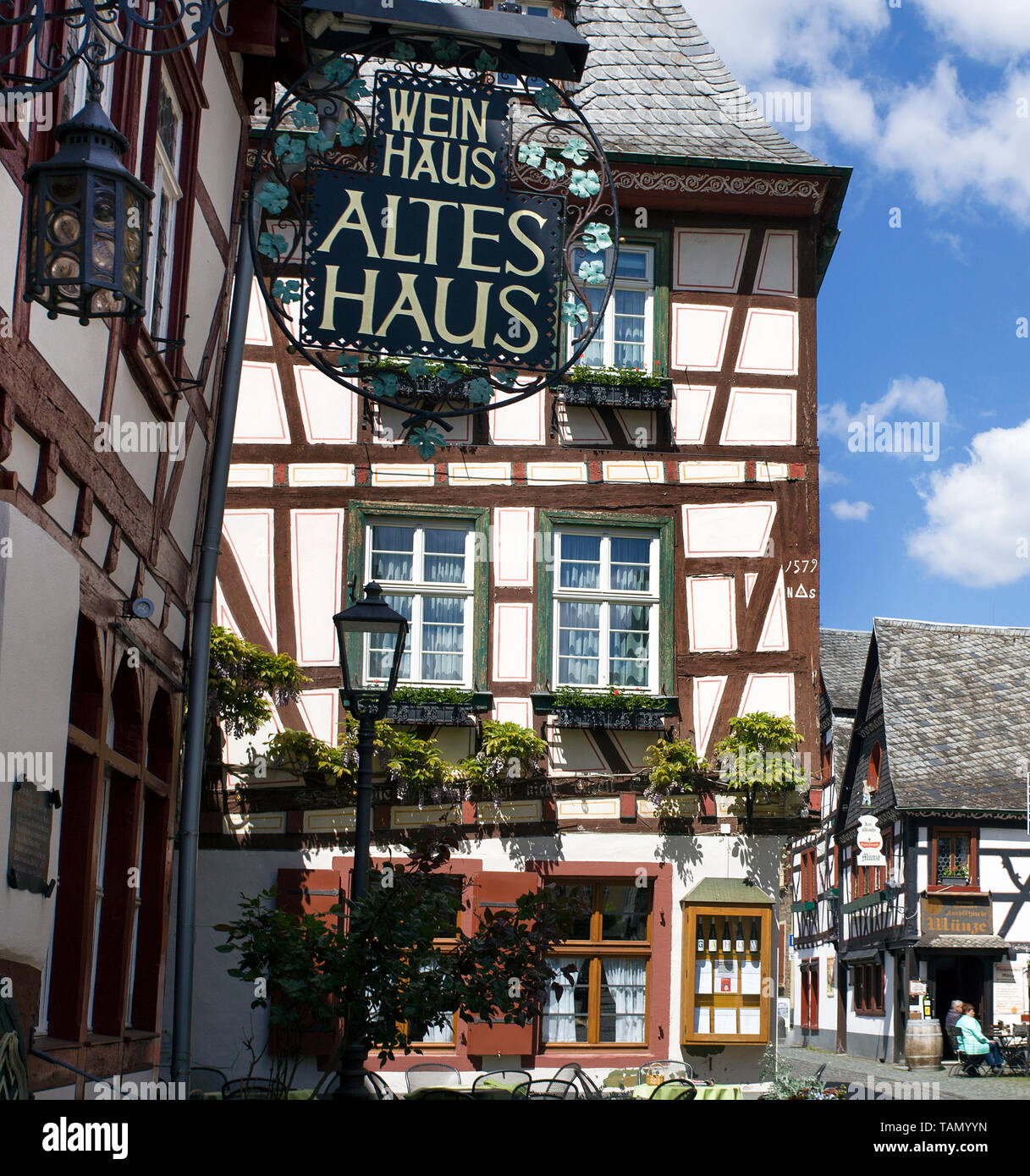 Old german house hi-res stock photography and images - Alamy