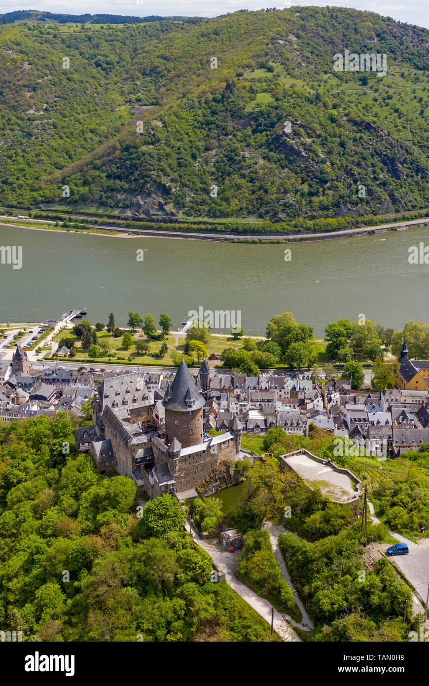 Aerial stahleck castle hi-res stock photography and images - Alamy
