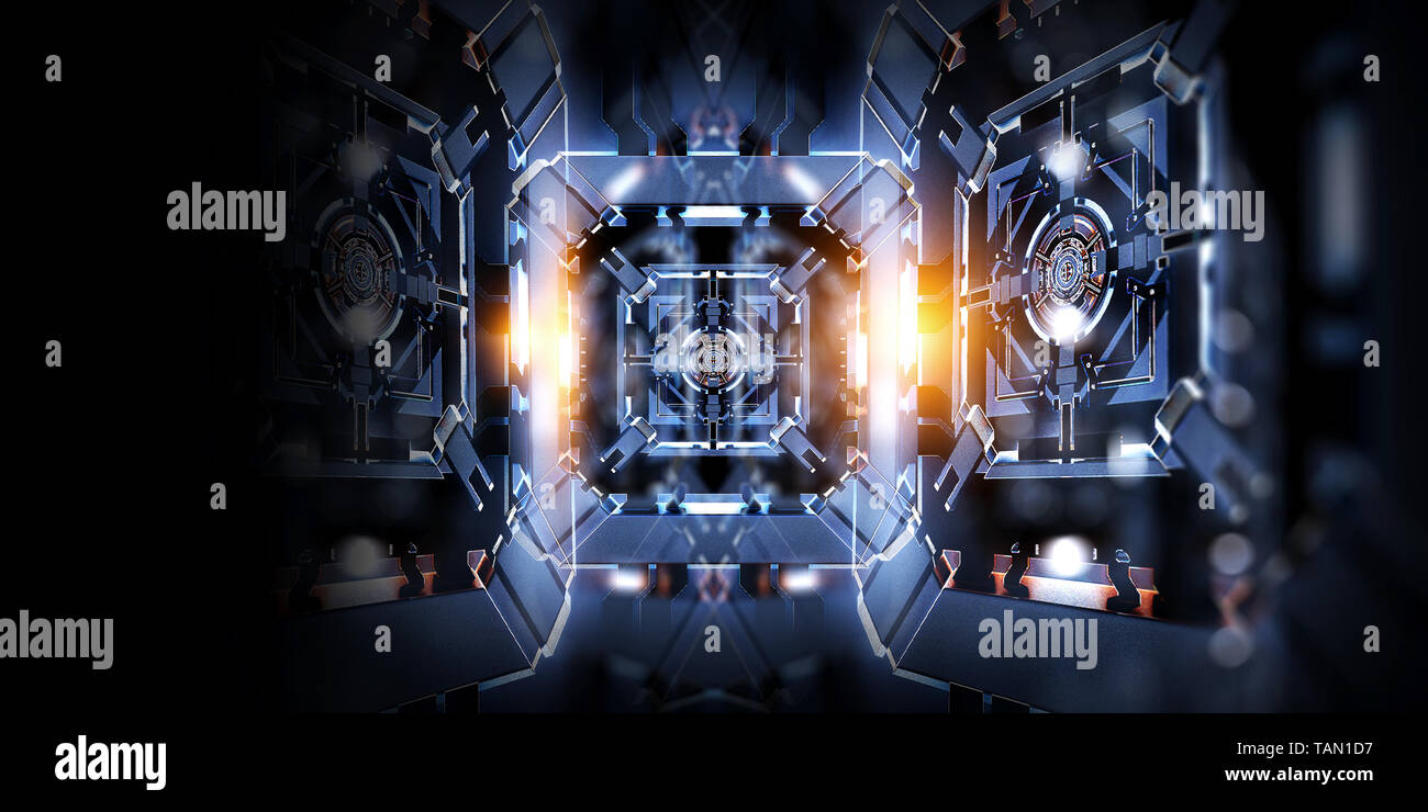 Technological industrial abstract background Stock Photo - Alamy