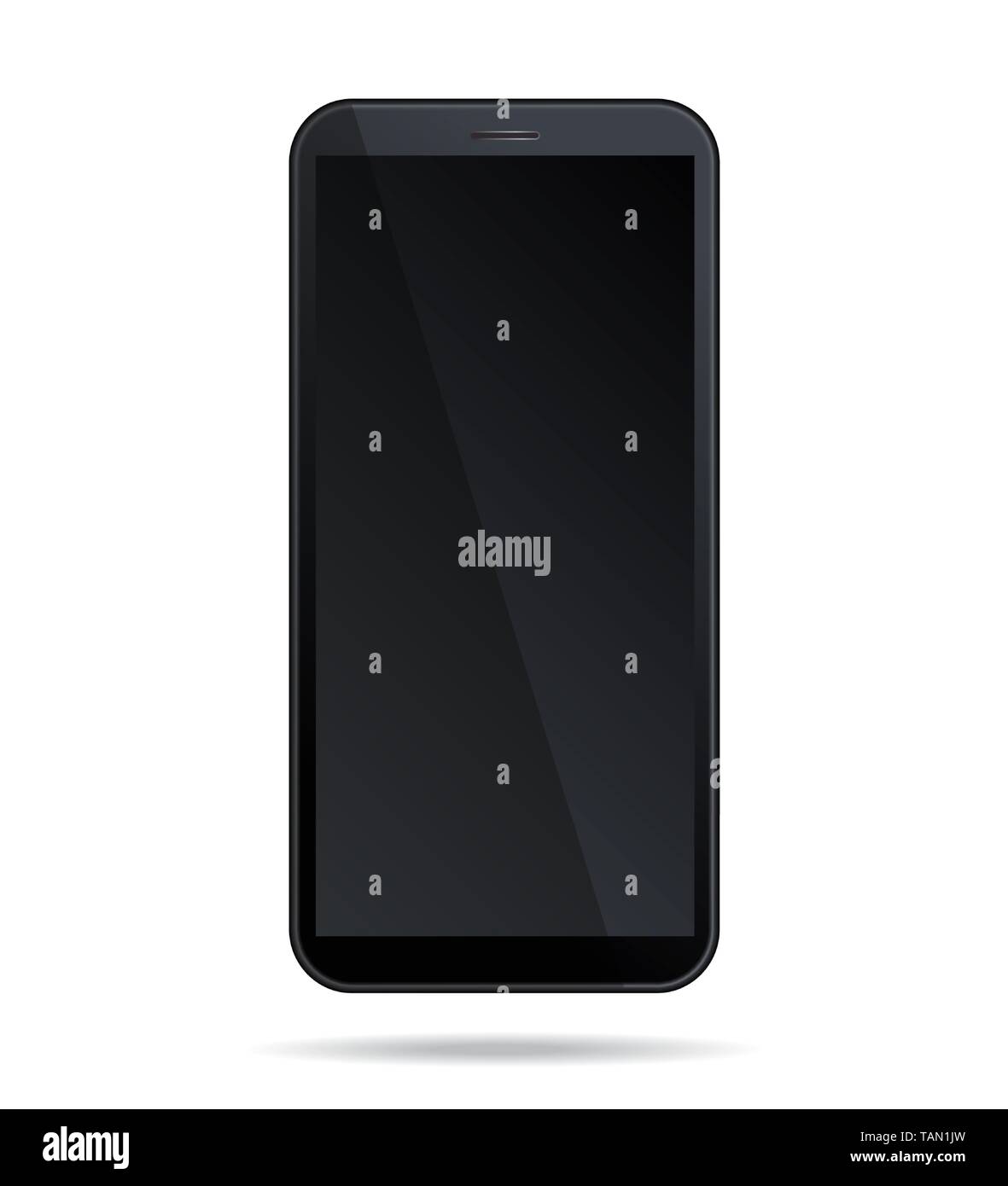 Black phones Stock Vector Images - Alamy